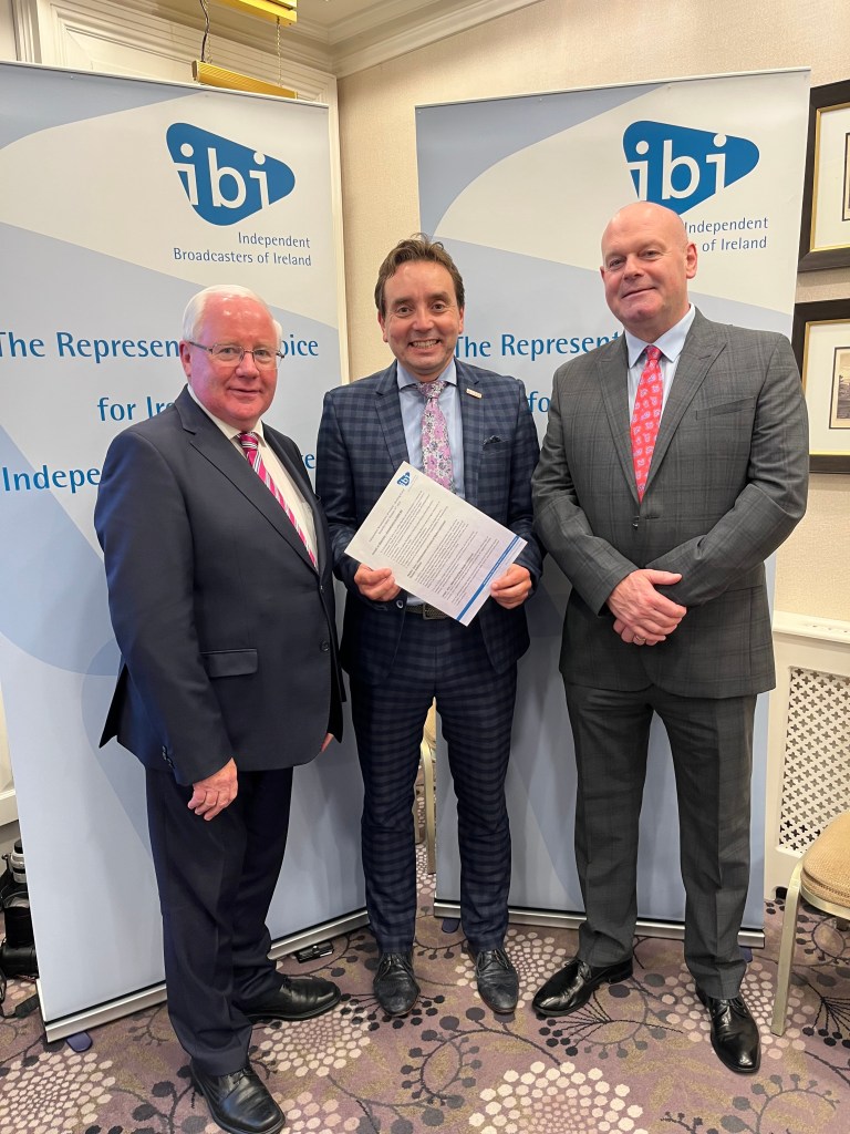 Good discussions with the Independent Broadcasters of Ireland | BRENDAN SMITH TD